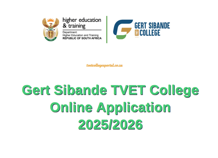 Gert Sibande TVET College Online Application 2025/2026 - TVET Colleges