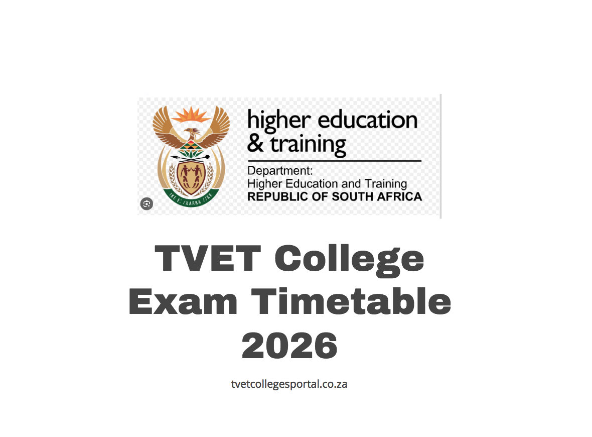 TVET College Exam Timetable 2026 - TVET Colleges