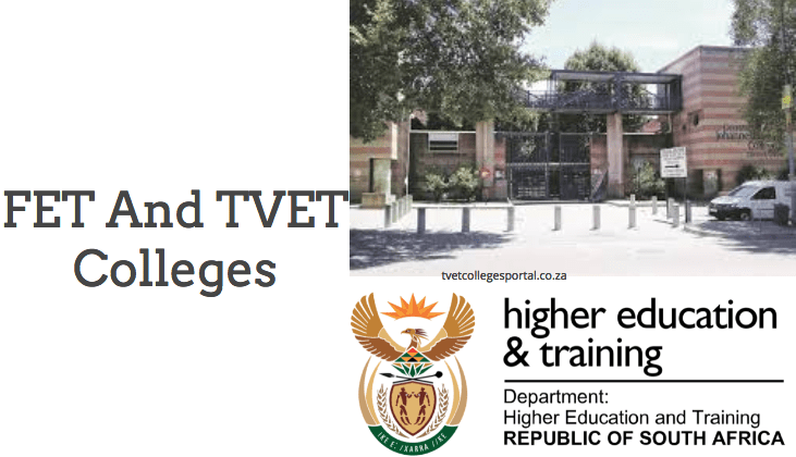 FET And TVET Colleges - TVET Colleges