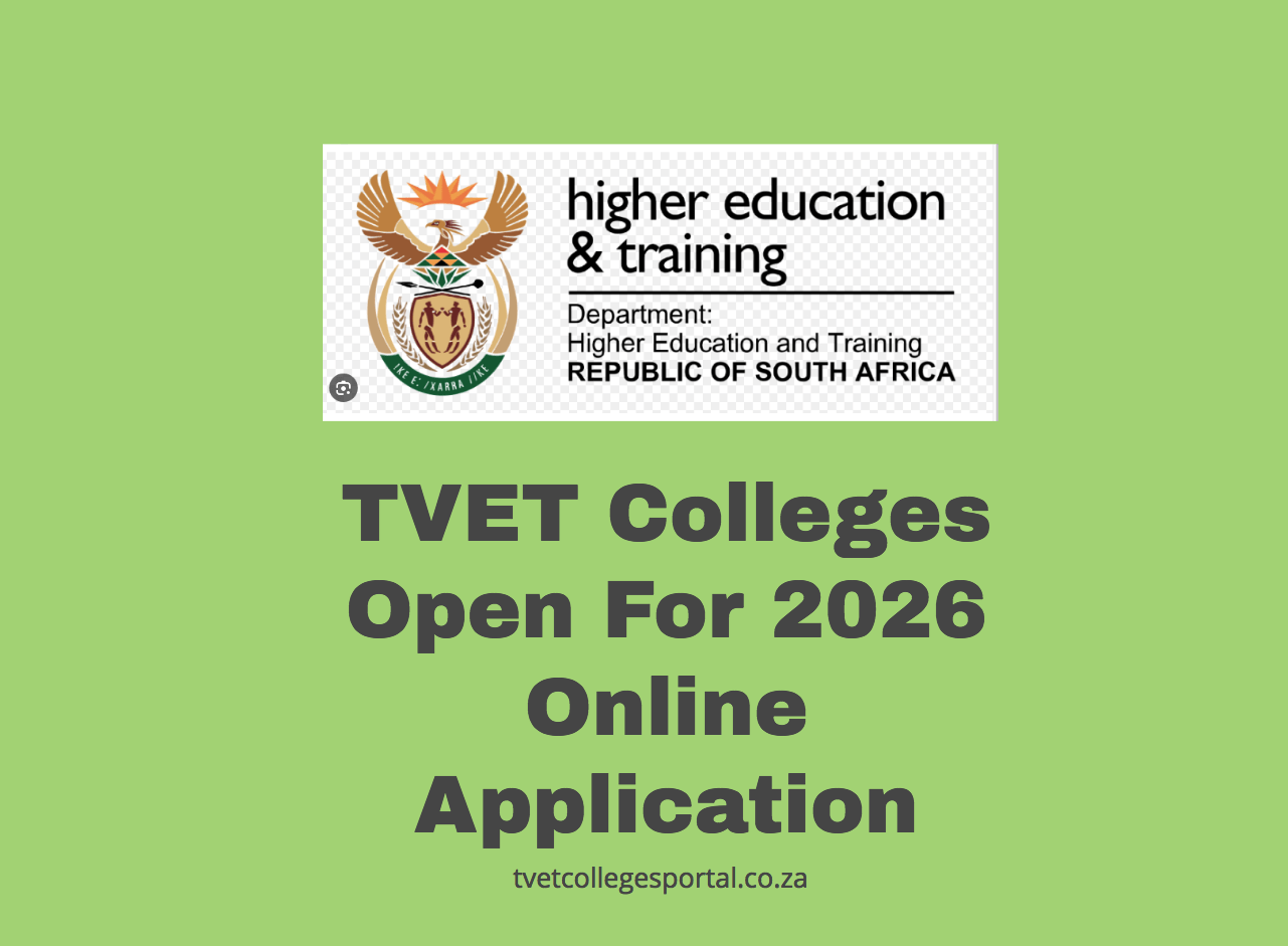 TVET Colleges Open For 2026 Online Application - TVET Colleges
