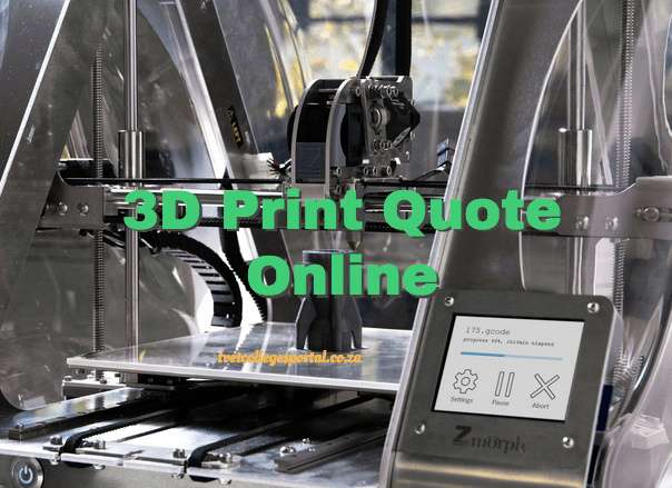 3D Print Quote Online - TVET Colleges